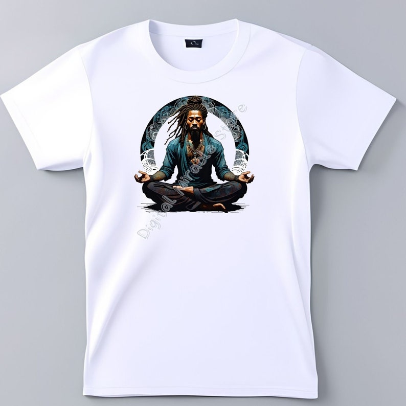 Meditation PNG, Meditating Man, Rasta PNG, Yoga Clipart, Spiritual Mens ...