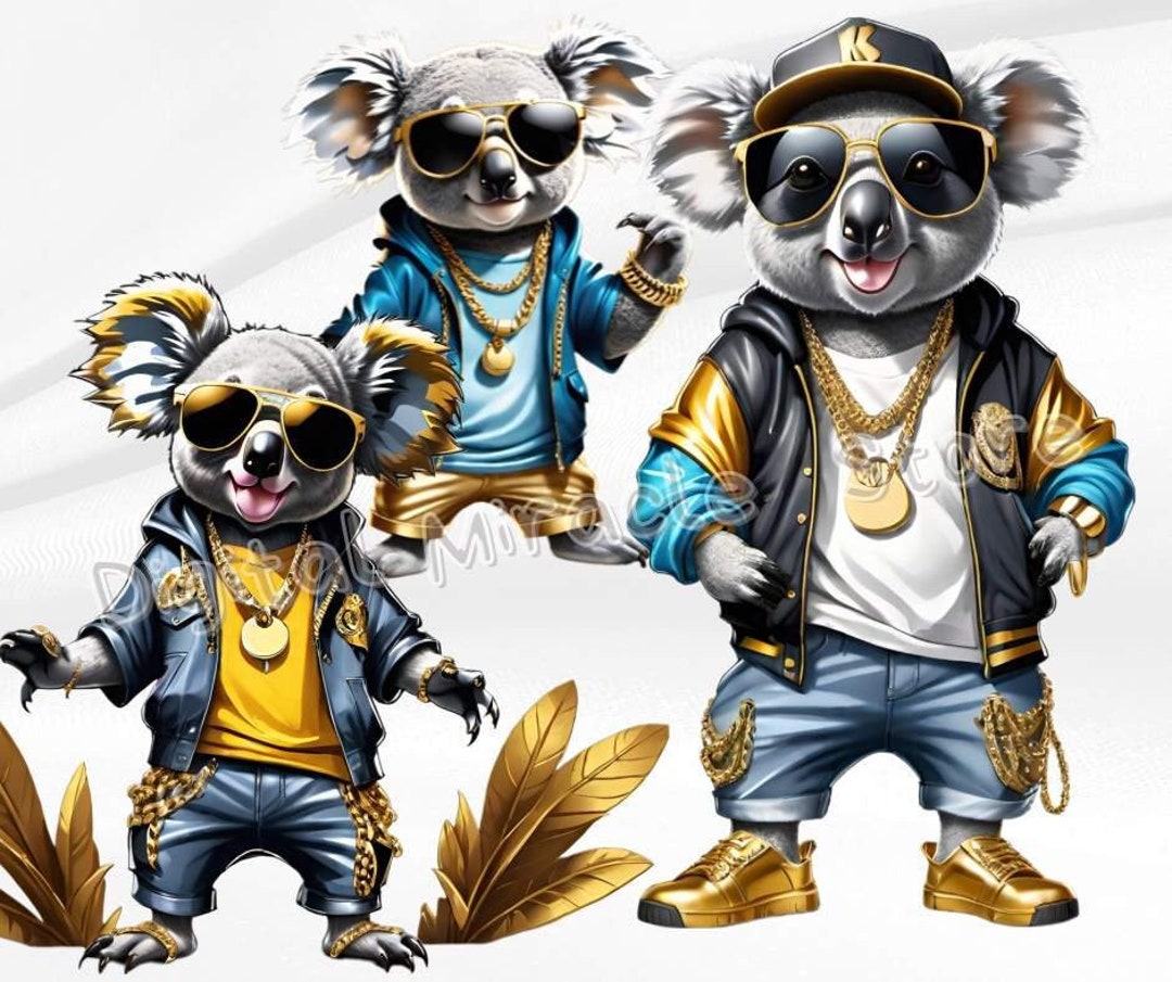 Funny Koala, Dressed Animal, Australian Animal, Koala With Tshirts ...