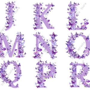 Butterfly Alphabet PNG, Butterfly Letters, Butterfly Clipart, Butterfly ...