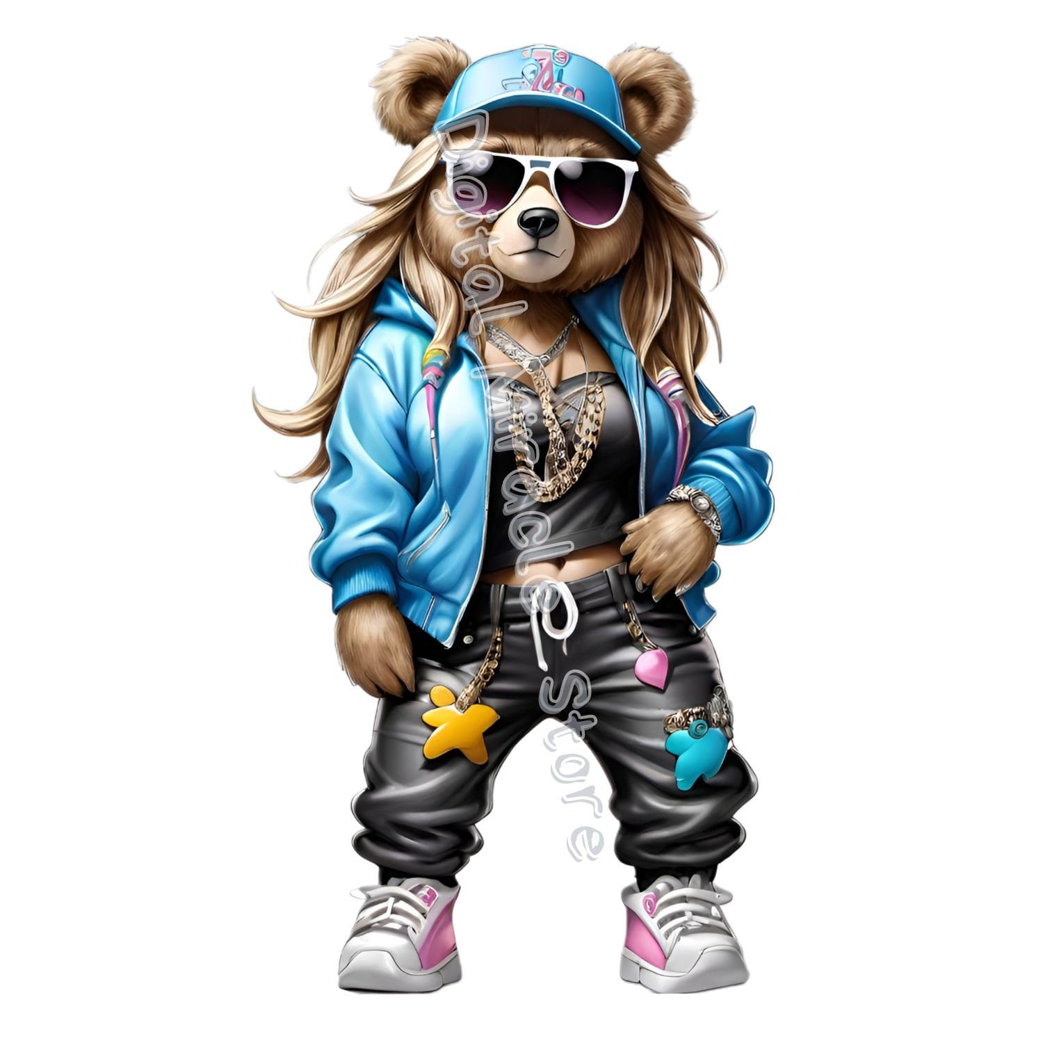 Girl Teddy Bear, Female Hip Hop Bears, Female Teddy Bear, Teddy Bear ...