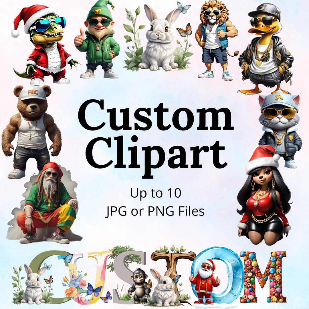 Order Processing, Custom Clipart Design, Custom Graphic, Personalized ...