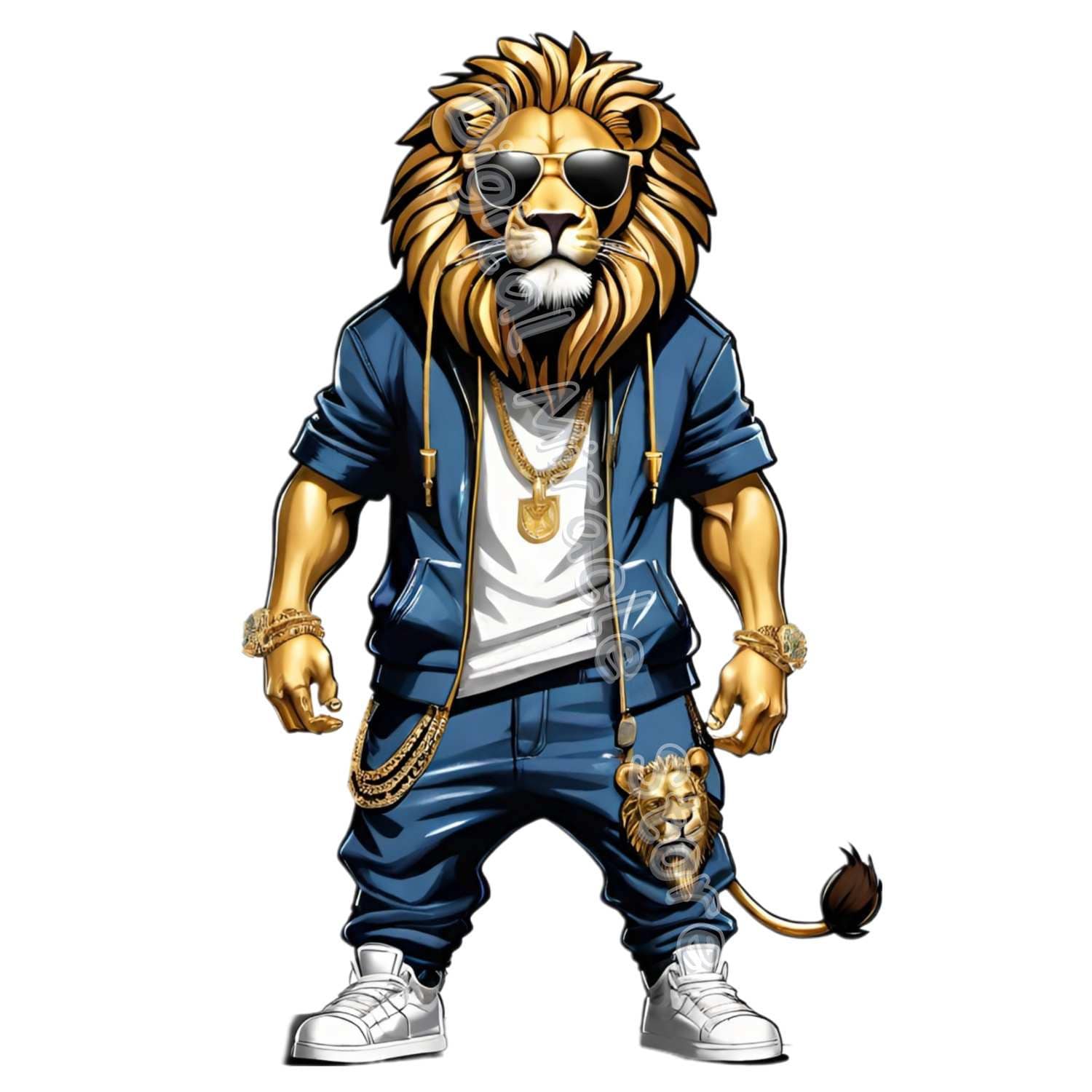 Gangsta Money Lion Png, Urban Lion, Lion Sublimation, Funny Lion, Lion ...