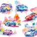 Car Clipart, Cute Car PNG, Watercolor Cars, Vintage Vehicles, Vintage ...