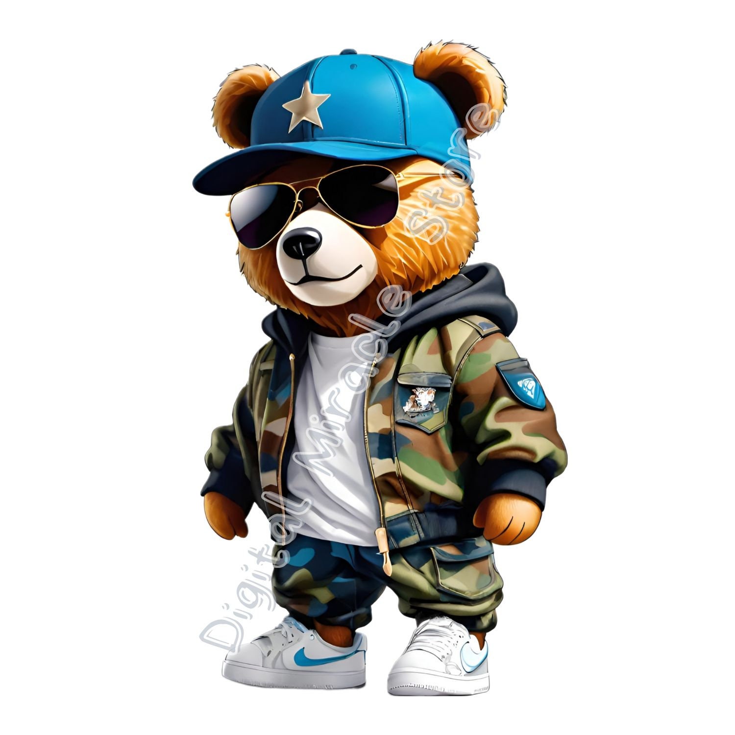 Gangster Teddy Bear, Hip Hop Bear, Graffiti Teddy Bear, Money Teddy ...