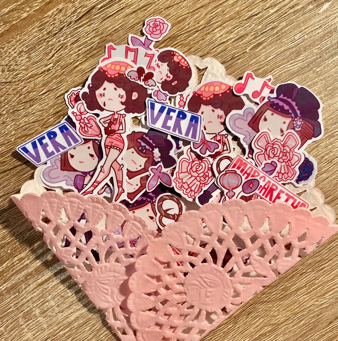 Idv Vinyl Stickers Cute Little Dumb Female Dancer Margaretha Zelle ...