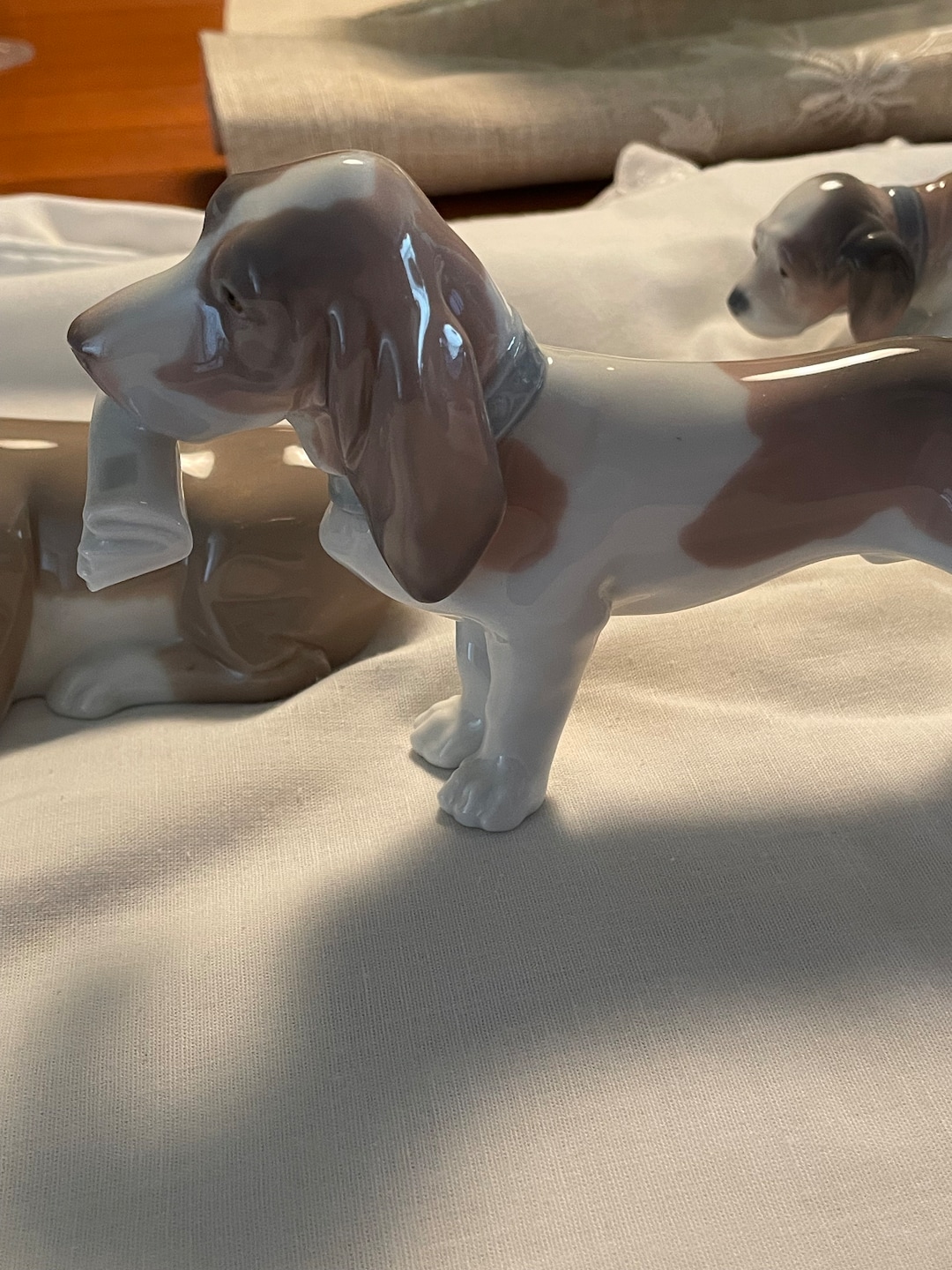 Lladro Porcelain Dog - Etsy