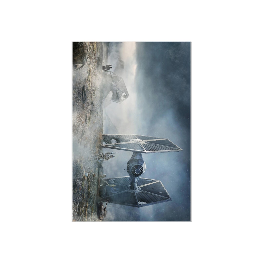 TIE Fighter Star Wars Poster 8 X 12 - Etsy