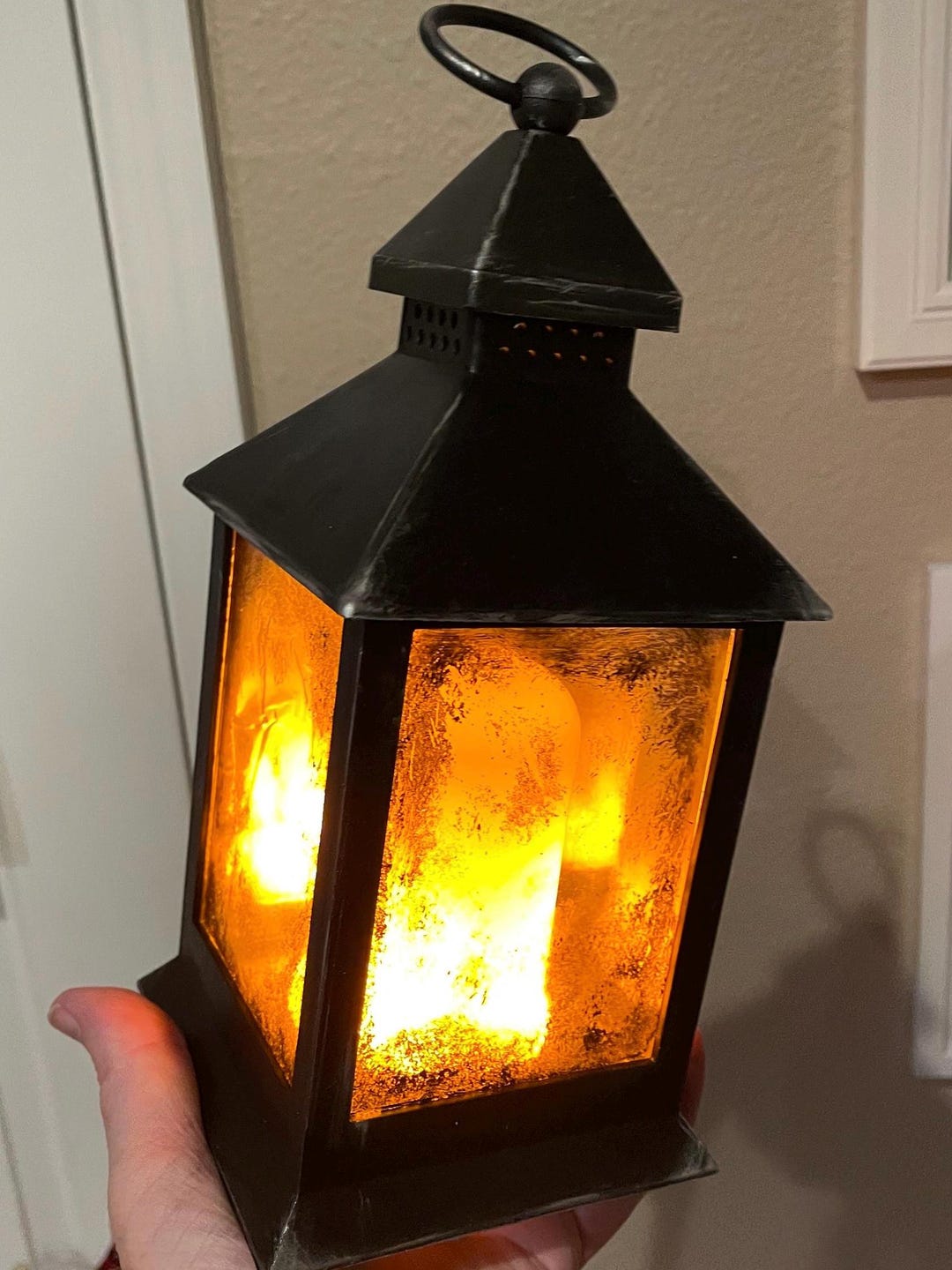 Retro Vintage Style Lantern Prop Inspired by Adam Savage Weathered Aged ...
