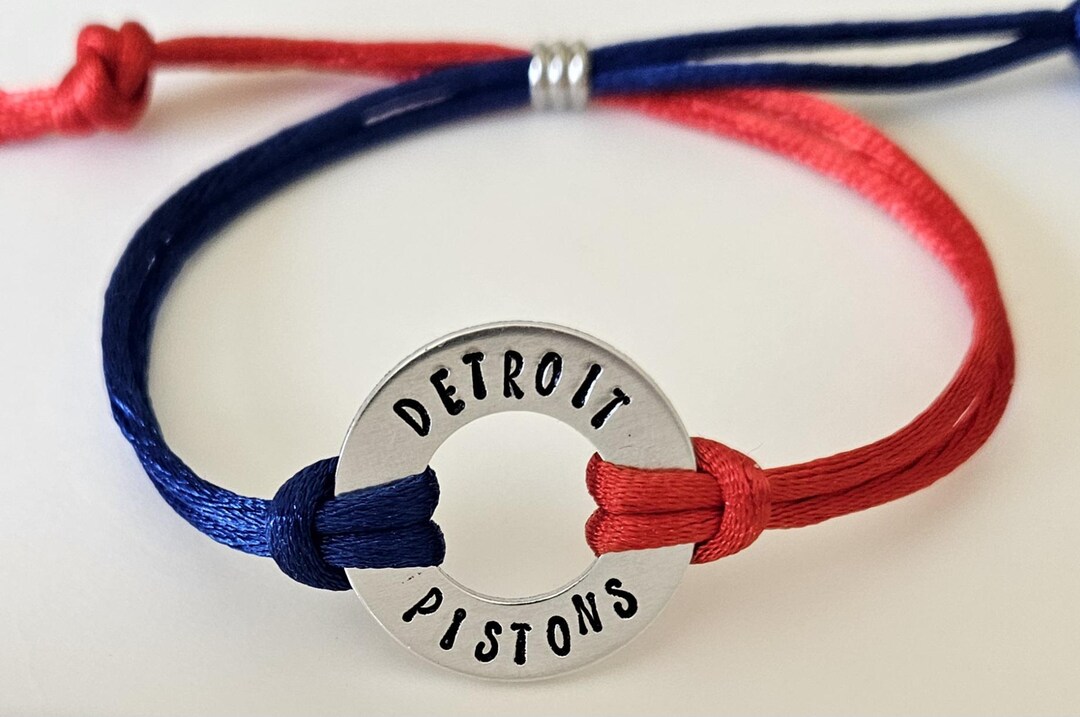 Detroit Pistons Bracelets - Etsy