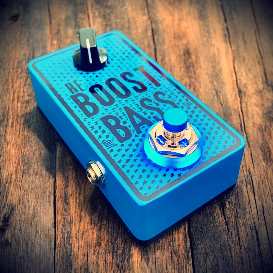 Bass Frequency Boost Pedal - RE-BOOST - Etsy