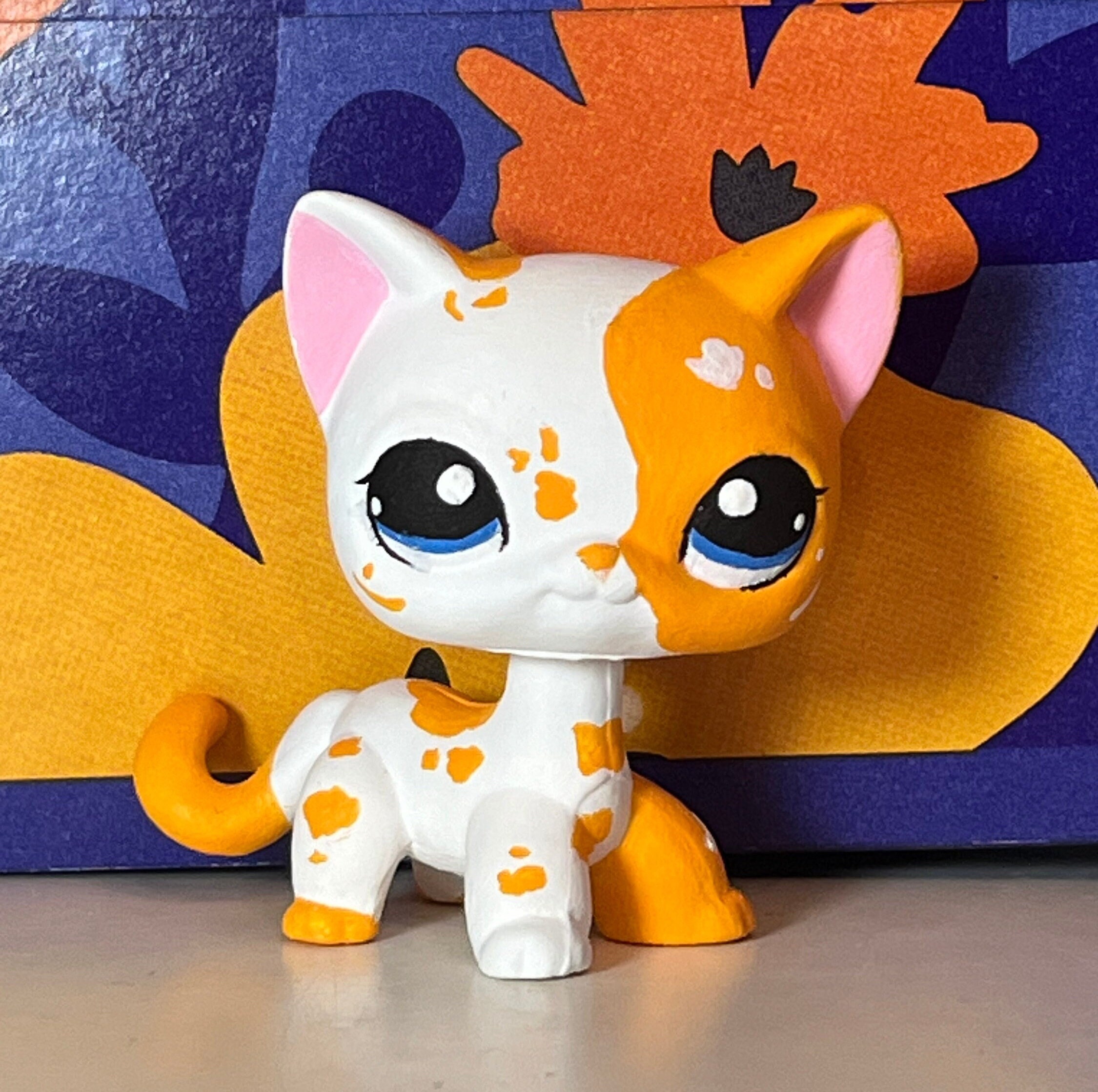 Littlest Pet Shop Orange Shorthair Cat