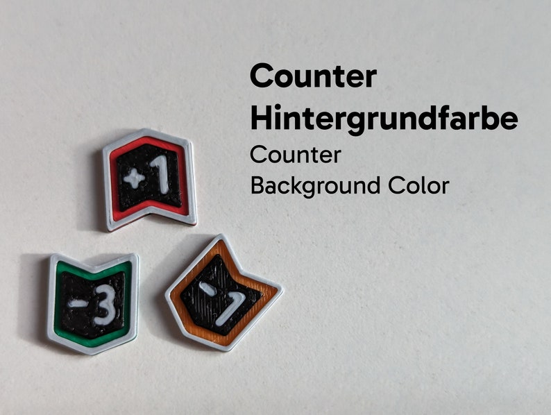 Custom X/X Counter, Double-sided Magic the Gathering MTG Accessories ...