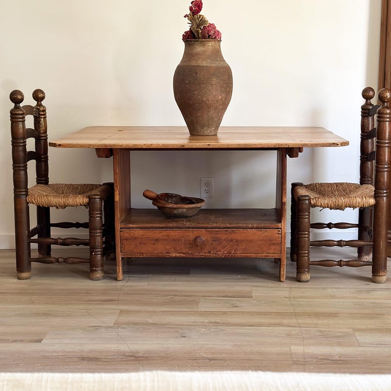 Antique Tavern Table - Etsy