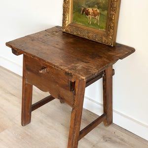 Antique Spanish End Table - Etsy