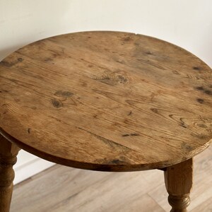 Antique English Pine Cricket Table - Etsy
