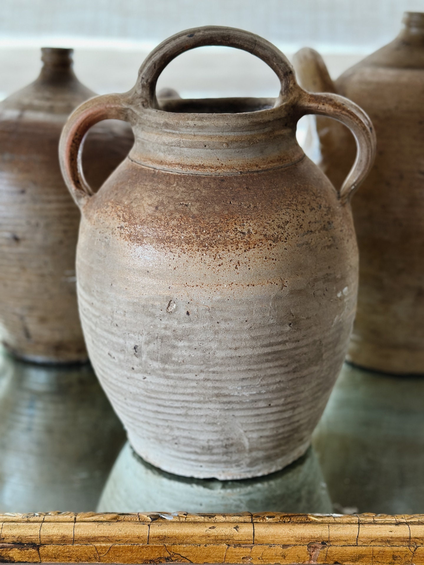 Antique French Provincial Earthenware Jugs and Pots - Etsy