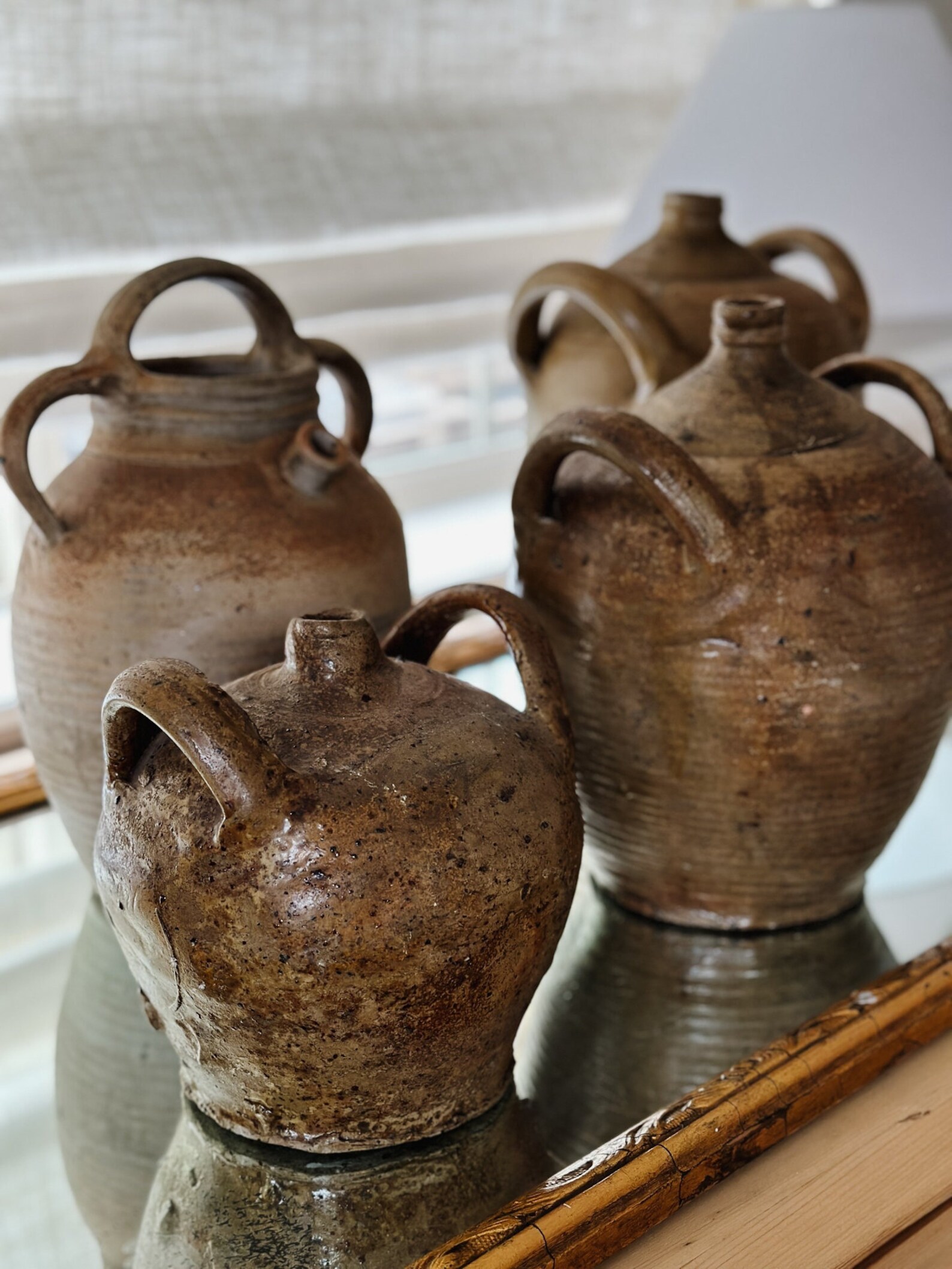 Antique French Provincial Earthenware Jugs and Pots - Etsy