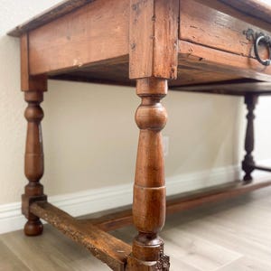 Antique 18th Century Spanish Refectory Table - Etsy