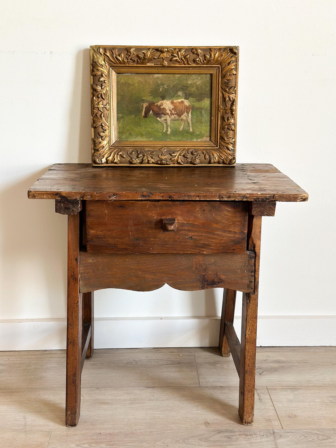 Antique Spanish End Table - Etsy