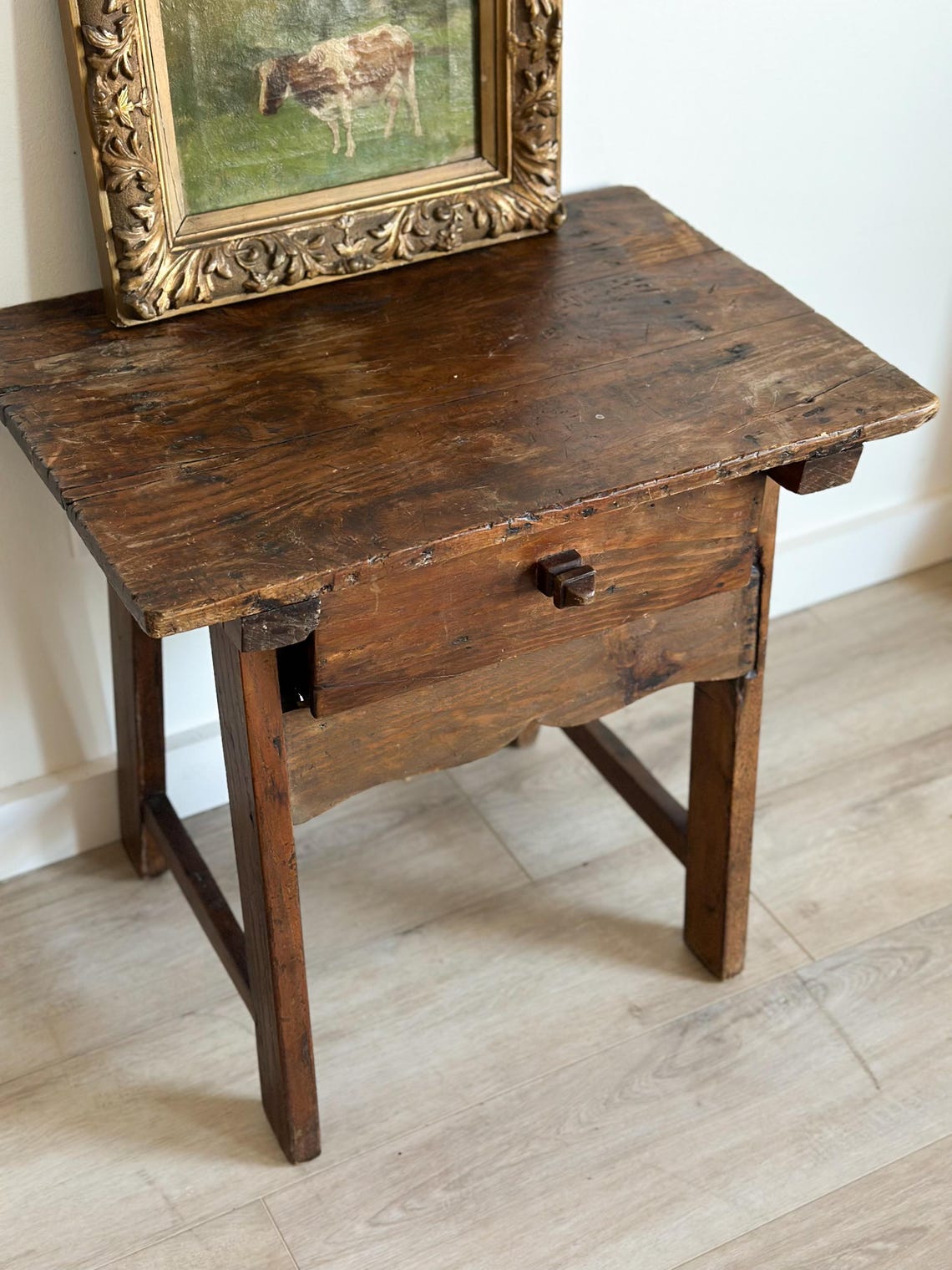 Antique Spanish End Table - Etsy