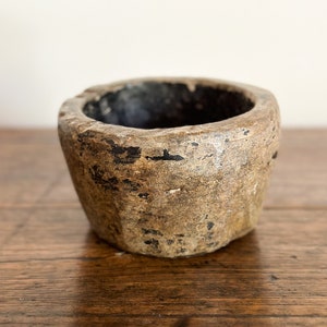 Vintage Rustic Stone Bowls - Etsy