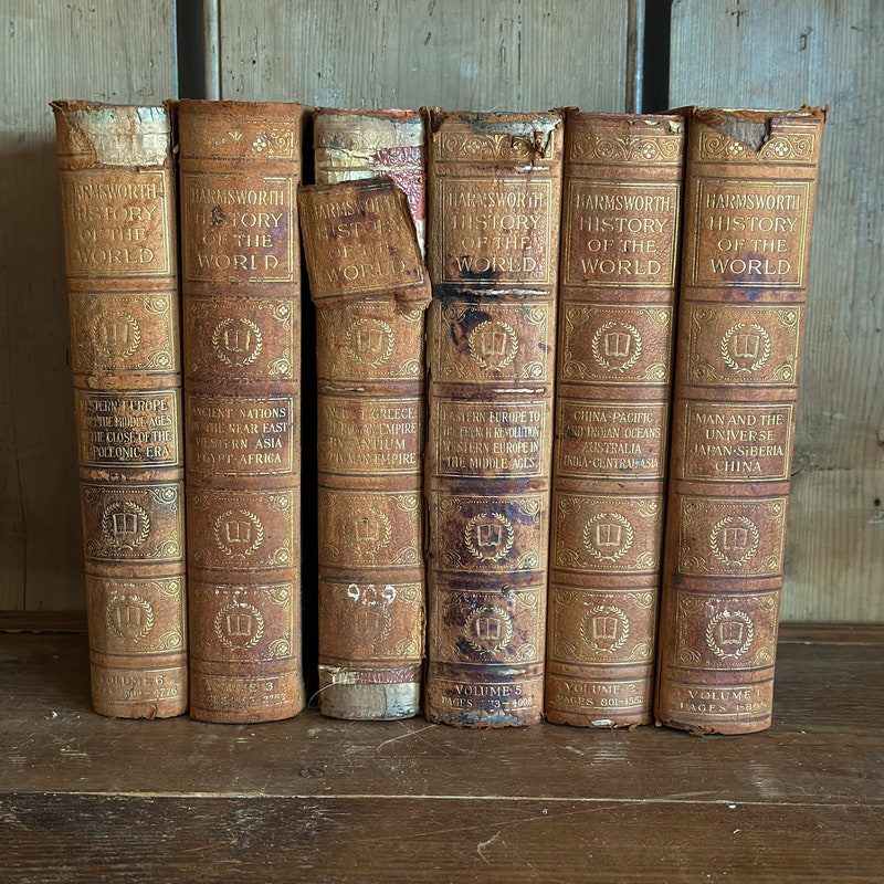 Antique Book Collection - Etsy