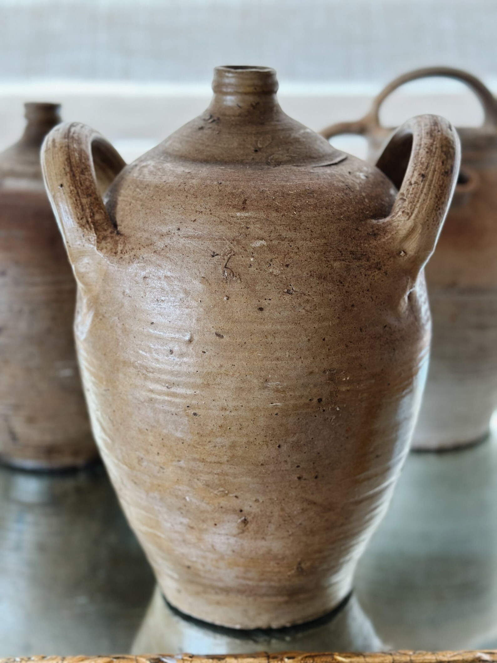 Antique French Provincial Earthenware Jugs and Pots - Etsy