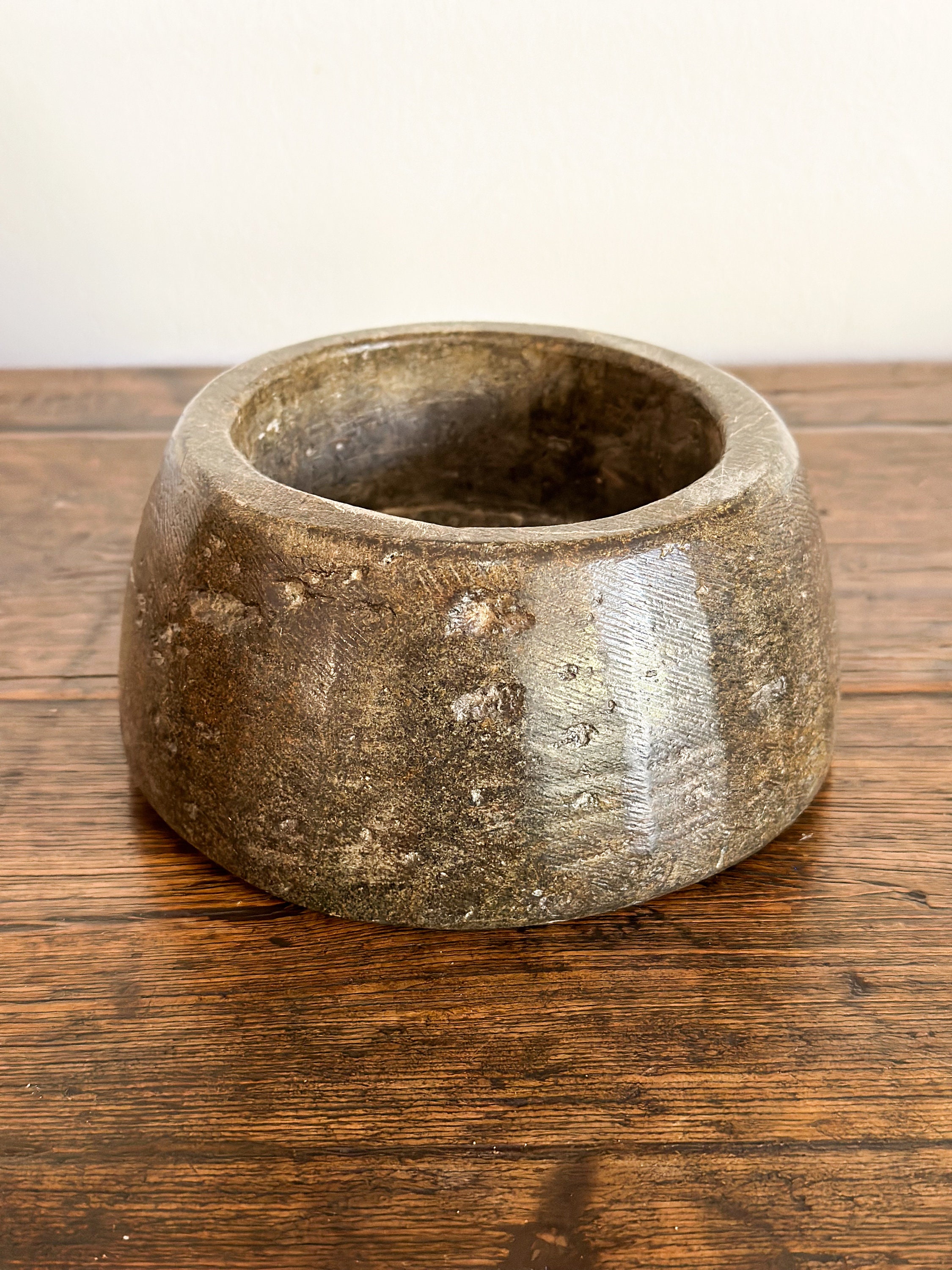 Vintage Rustic Stone Bowls - Etsy