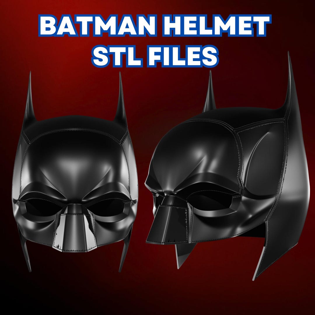 3D Batman Helmet, Textured Batman Mask, Batman Face Mask High Quality ...