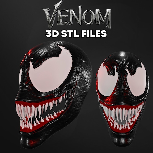 Venom Face Mask - Etsy
