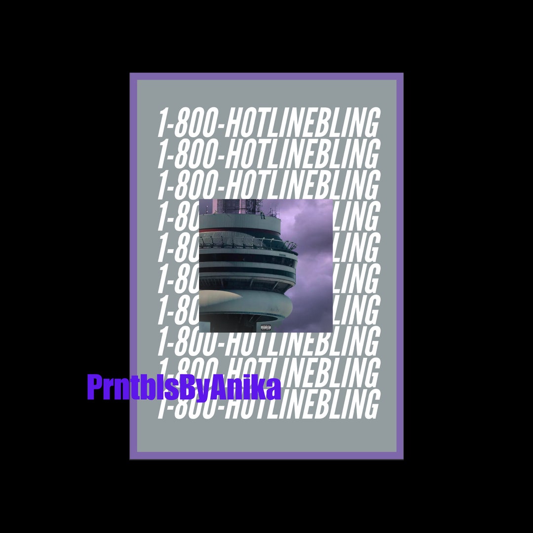 Drake Poster, Views, Hotline Bling, Album Cover, CN Tower, Toronto ...