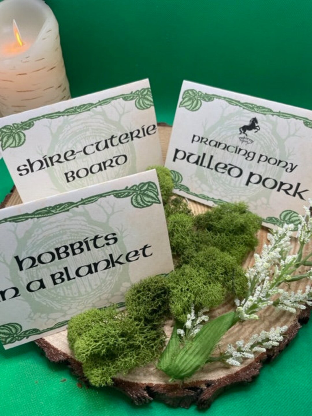 EDITABLE: Lord of the Rings Food Tent Cards, Hobbit Party Decor, Buffet ...