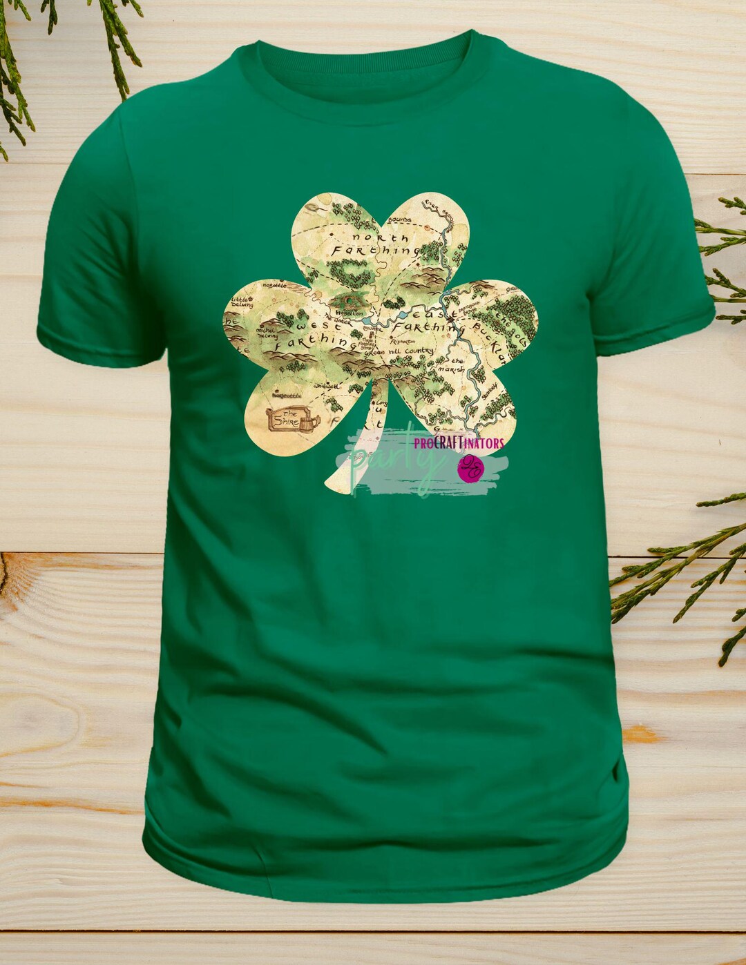 Shire Shamrock PNG, LOTR Shamrock PNG, Saint Patrick's Day Shamrock ...