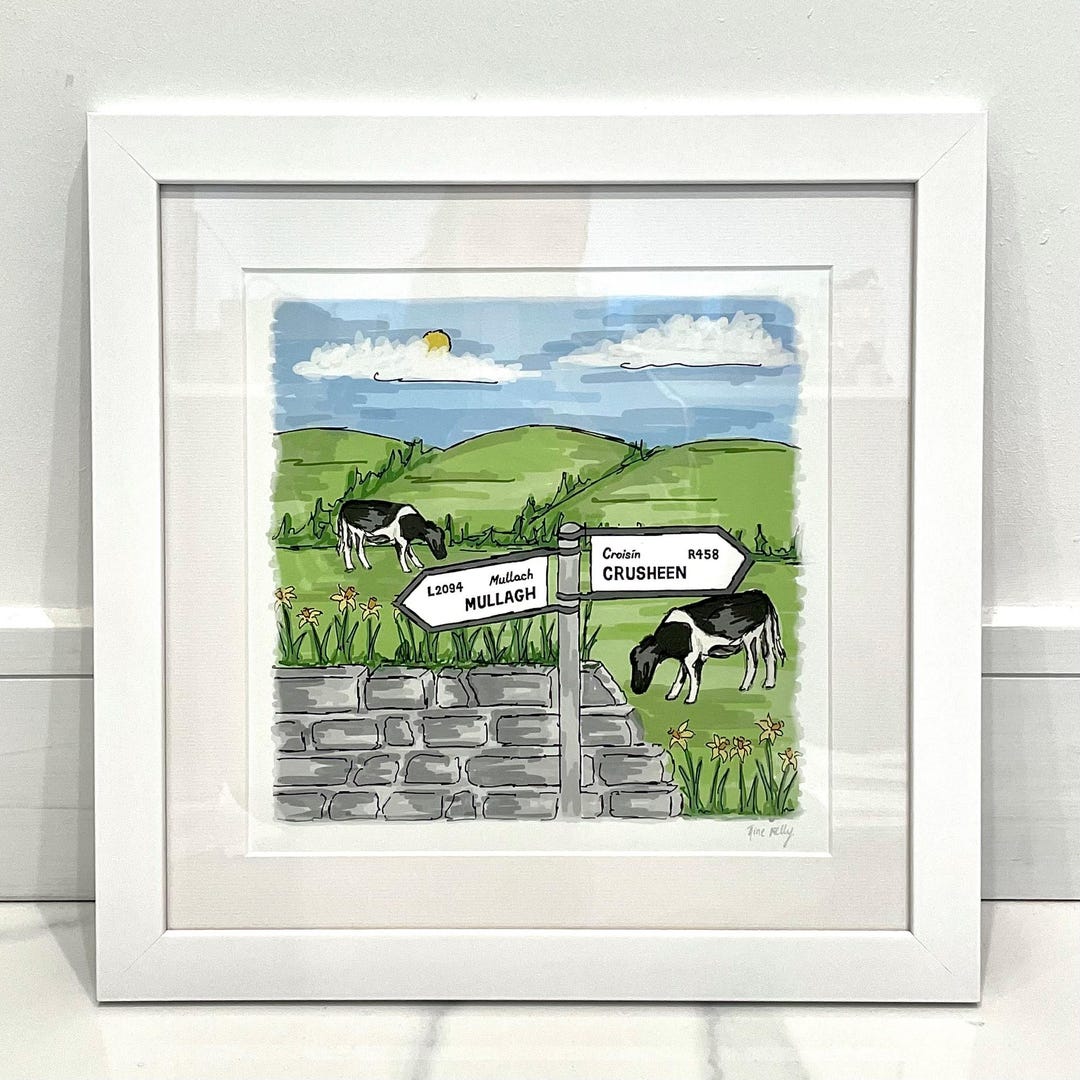 Personalised Location Signpost Print - Etsy