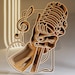 3D Singer Layered SVG, Laser Cut File, Craft Gift, Music Items SVG ...