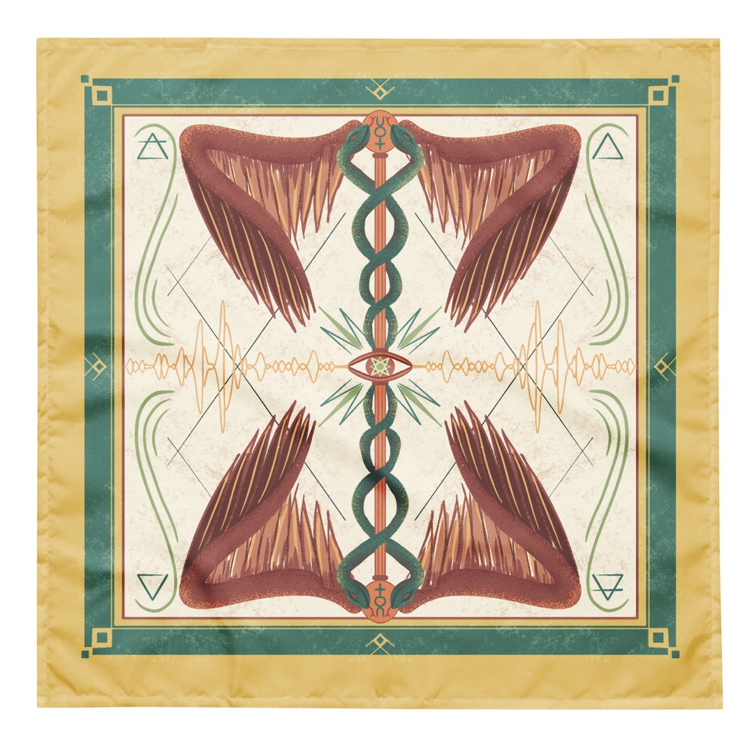Hermes Tarot Cloth | Altar Cloth | Perfect for Tarot Readers, Witches ...