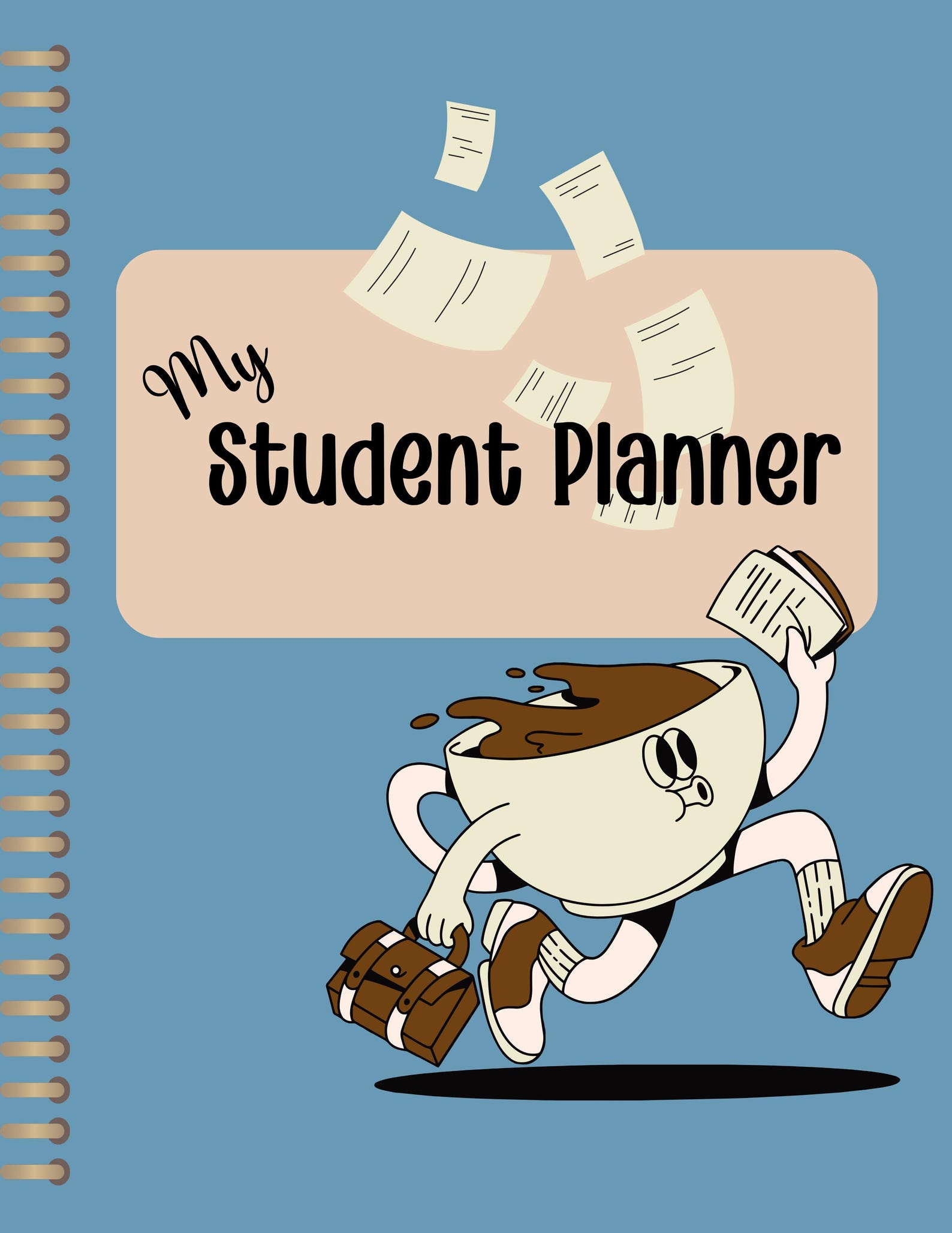 Student Planner Journal Monthly and Daily Journal With Assignment ...