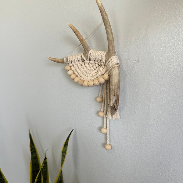 Deer Antler Macrame - Etsy