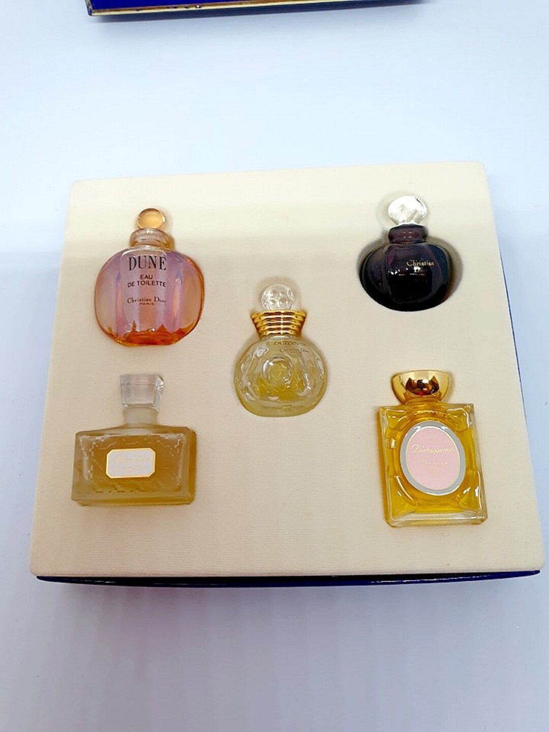Dior Perfume Box of 5 Miniatures of 5 Ml Christian Dior - Etsy