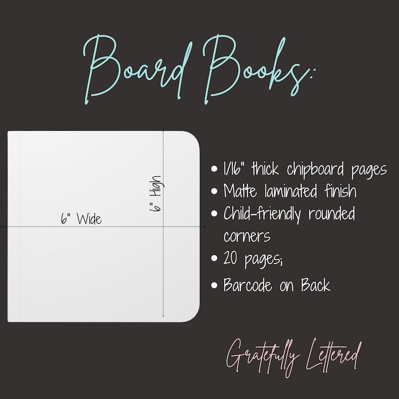 Personalized God’s Promises Board Book – Christian Baby Keepsake ...
