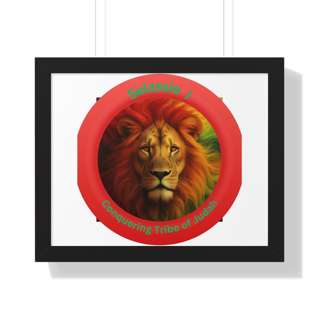 Rasta Lion Poster - Etsy