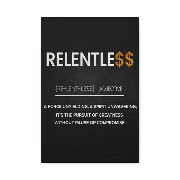 Relentless Decor - Etsy