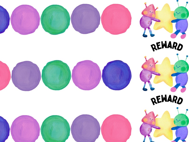 Reward Chart, Toddler Reward Chart, Reward Chart Printable, Kids ...