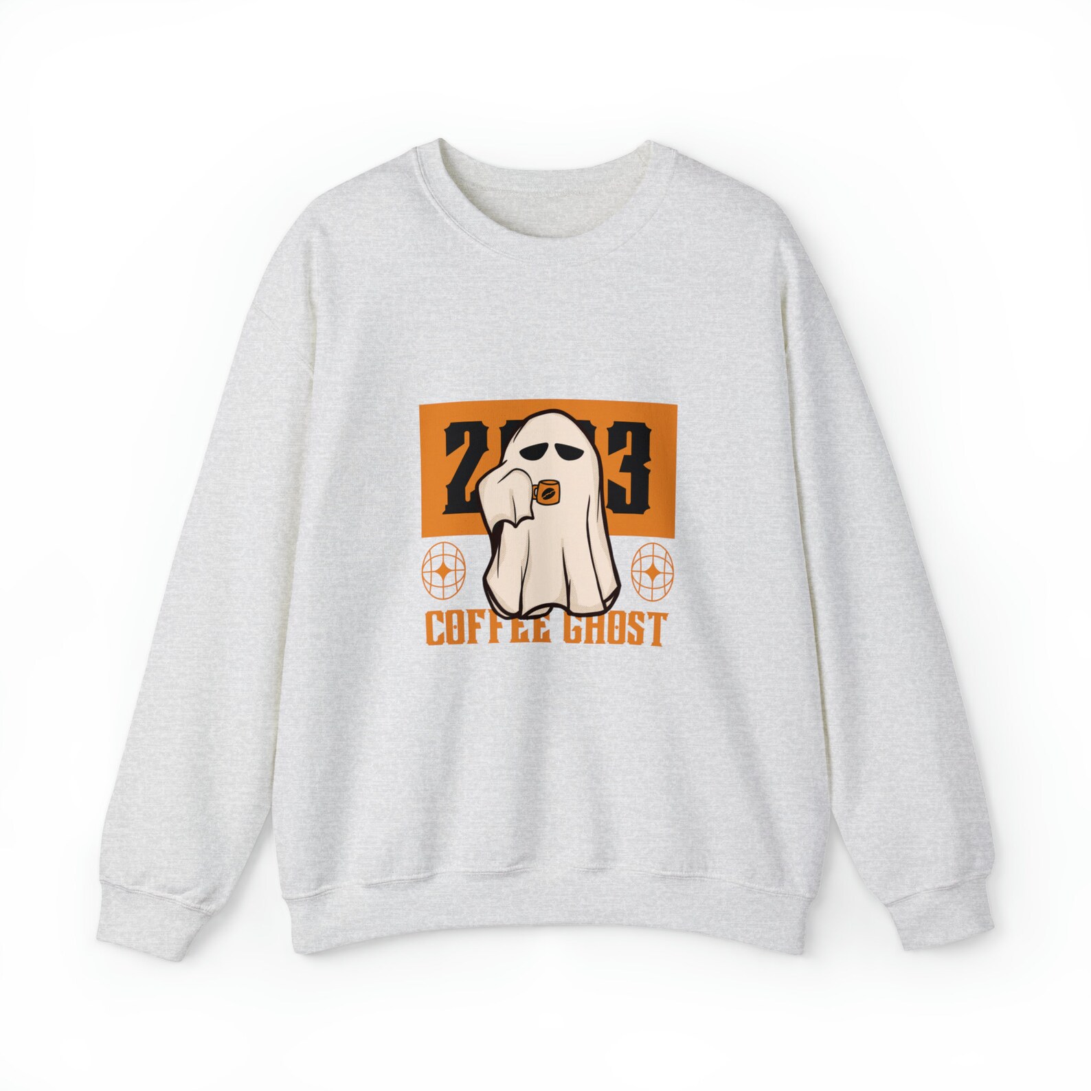 2023 Coffee Ghost Sweatshirt Halloween Themed Sweatshirt - Etsy
