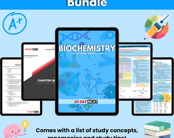 MCAT Psychology and Sociology Study Notes Bundle With Question and ...
