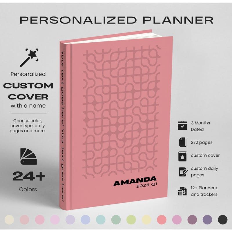 Personalized Planner - Etsy