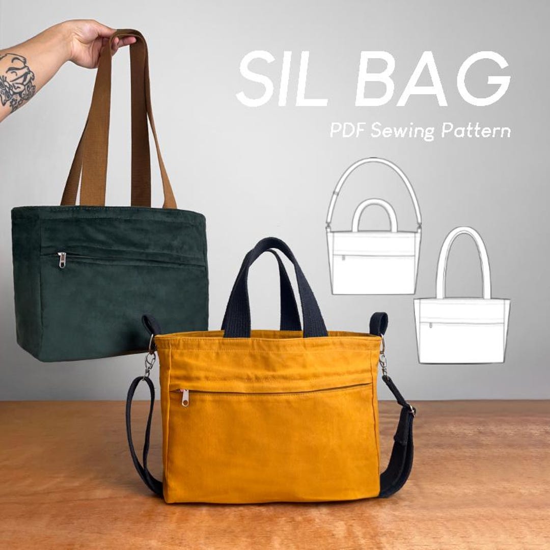 Sil Bag PDF Sewing Pattern | Intermediate | Detailed Video Tutorial ...