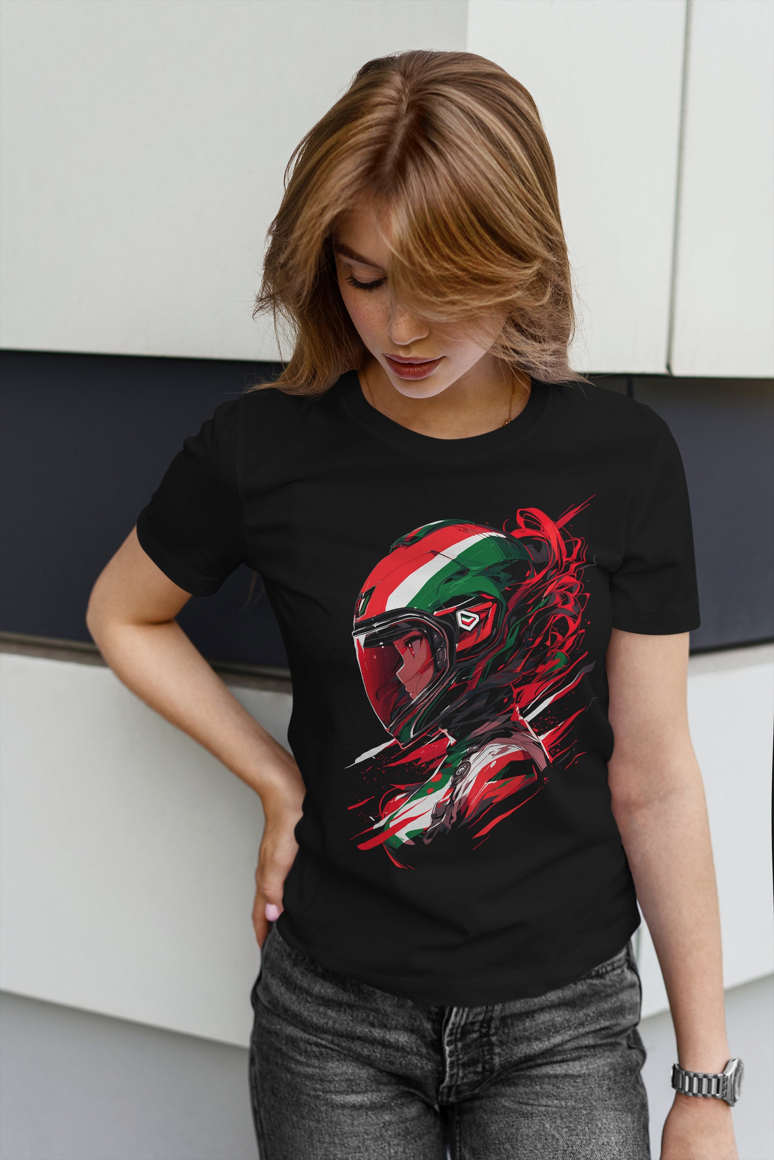 F1 Racer Anime Waifu Shirt - Etsy
