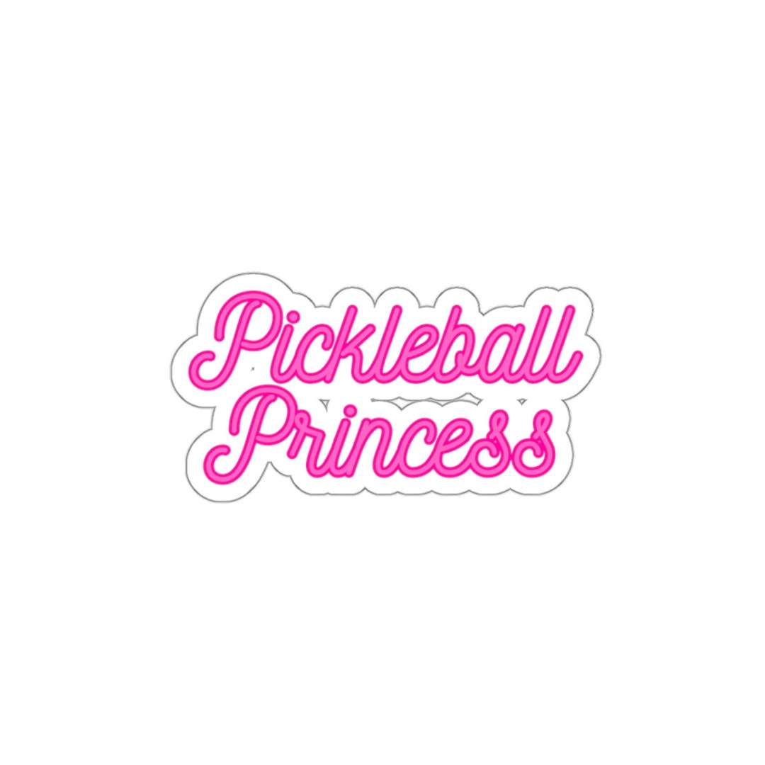Pickleball Princess Sticker, Water Bottle Decal, Laptop Sticker ...