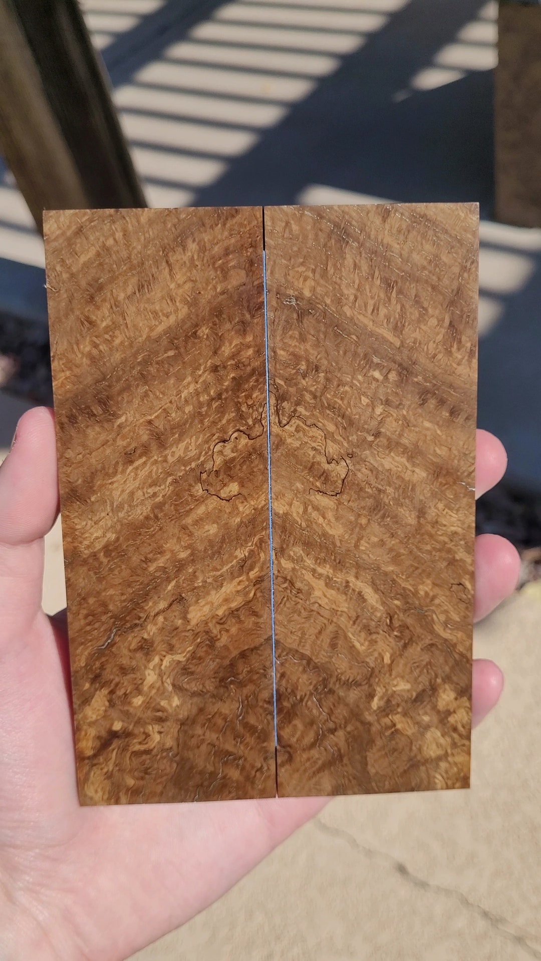 Spalted Curly Oak Scales - Etsy
